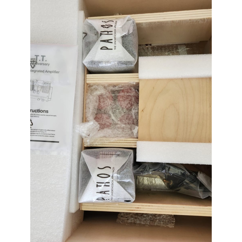 Pathos TT Anniversary Tube Hybrid Integrated Amplifier – Stereo-Direct